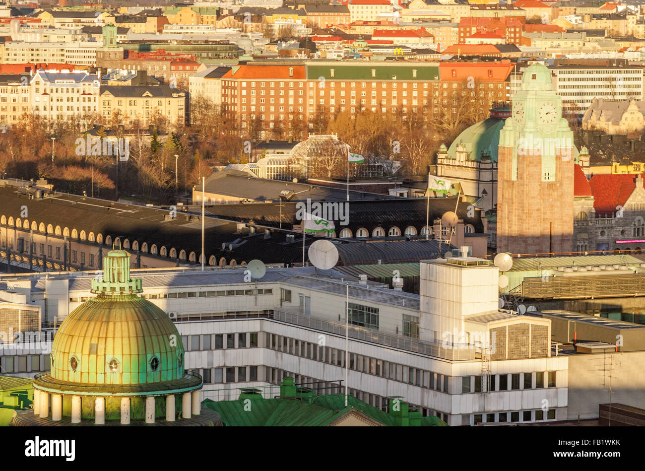 Aerial view of Helsinki, capital of Finland Stock Photo - Alamy