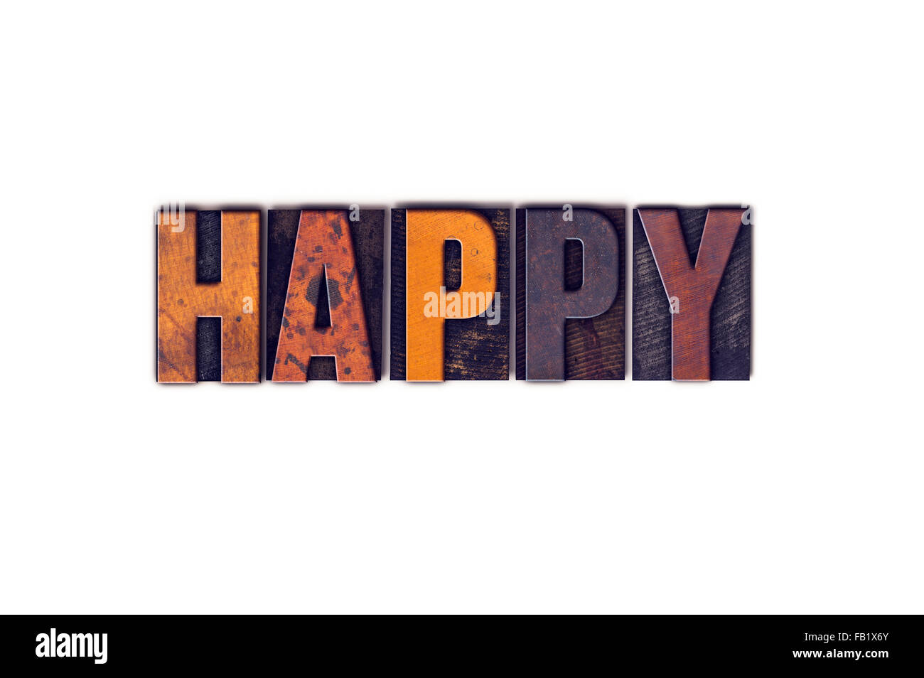 The word smile in block letters hi-res stock photography and images - Alamy