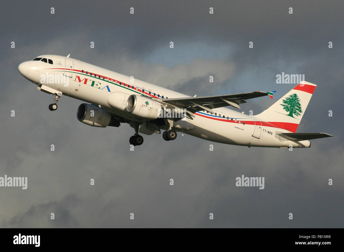 Mea airbus a320 hi-res stock photography and images - Alamy