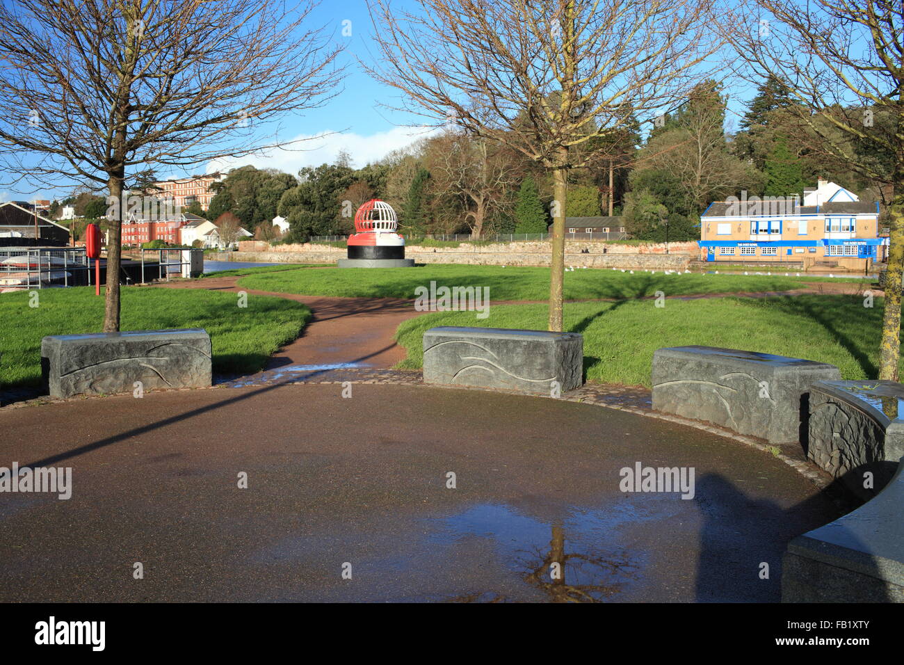 Exeter quay, Port Royal pub in background, Devon, England, UK Stock ...