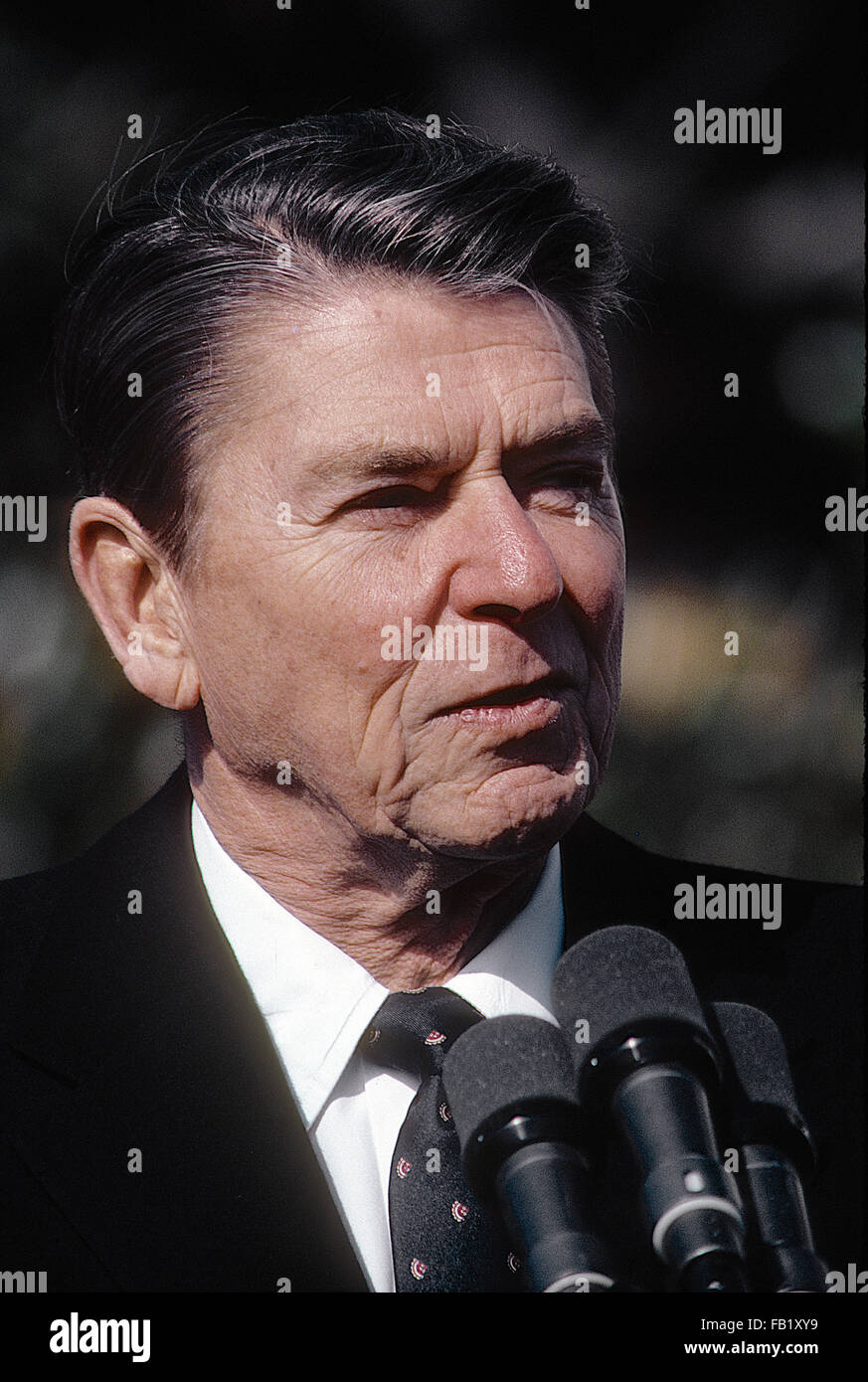 Chancellor and ronald reagan hi-res stock photography and images - Alamy