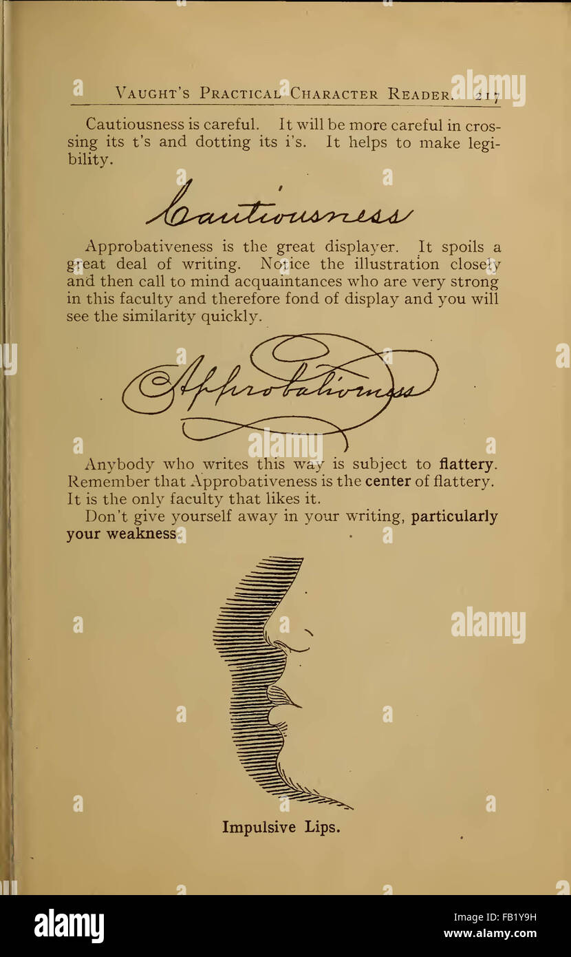 Vaught's practical character reader by L. A. Vaught ...Published 1902 ...