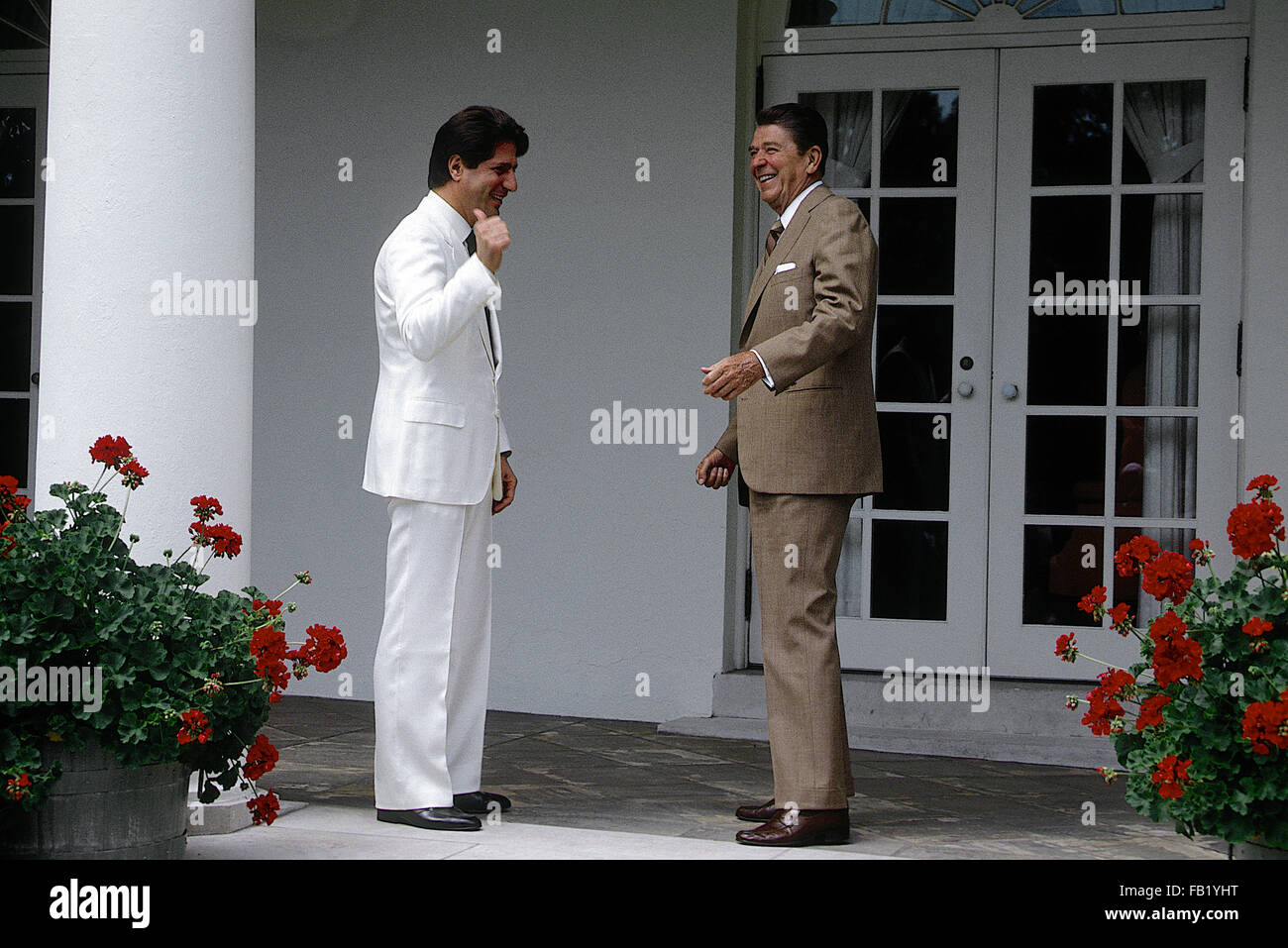 1983 visit to america hi-res stock photography and images - Alamy