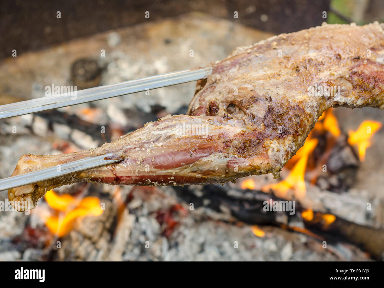 Filet steak - Picanha, traditional Brazilian barbecue Stock Photo - Alamy