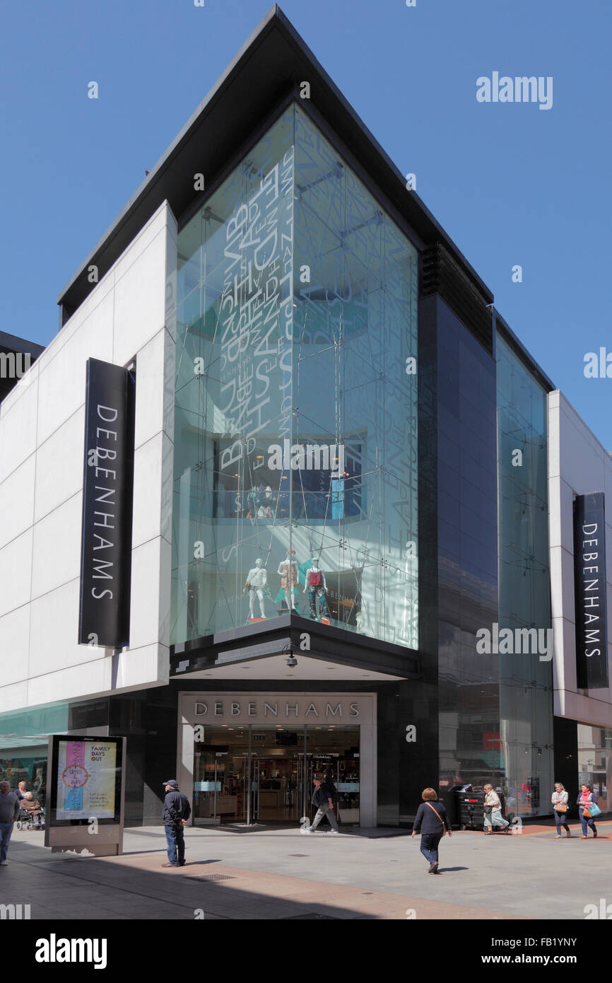 Debenhams facade hi-res stock photography and images - Alamy
