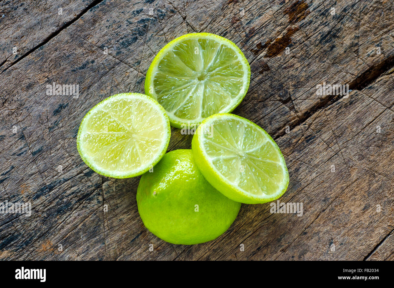 Slices of healthy,organic limes Stock Photo - Alamy