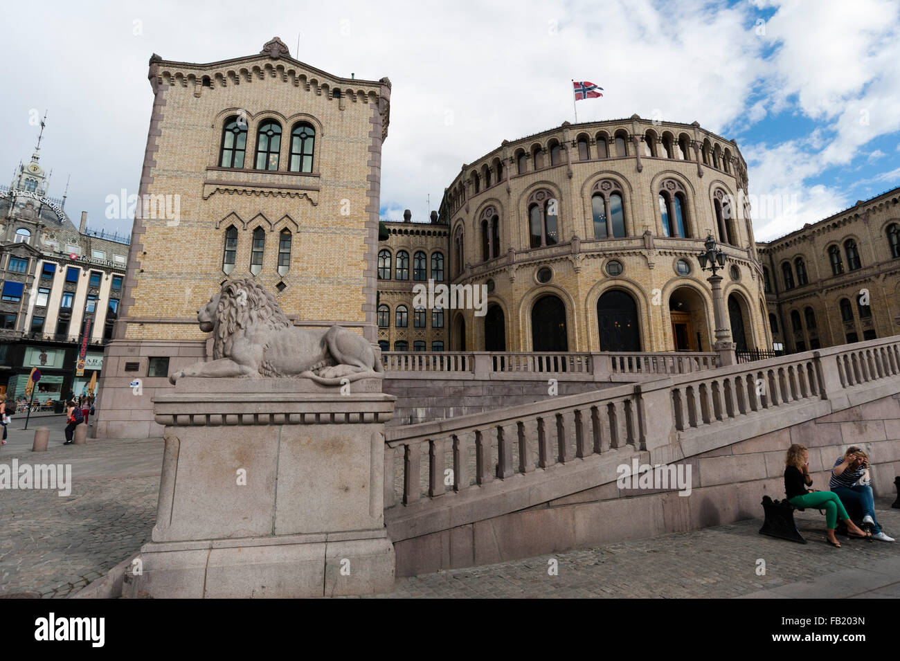Parliament building, Oslo, Norway Stock Photo - Alamy