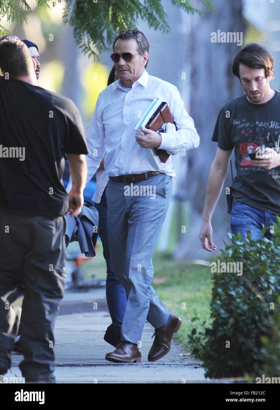 Actor Bryan Cranston spotted on the set of "Wakefield" filming in ...