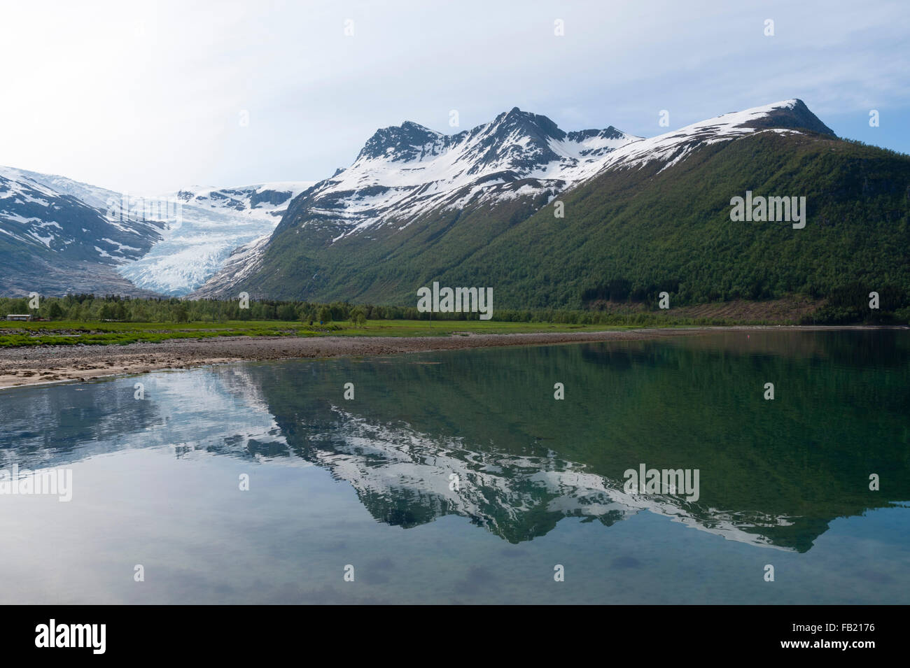 Svartisen Glacier, Norway Stock Photo - Alamy
