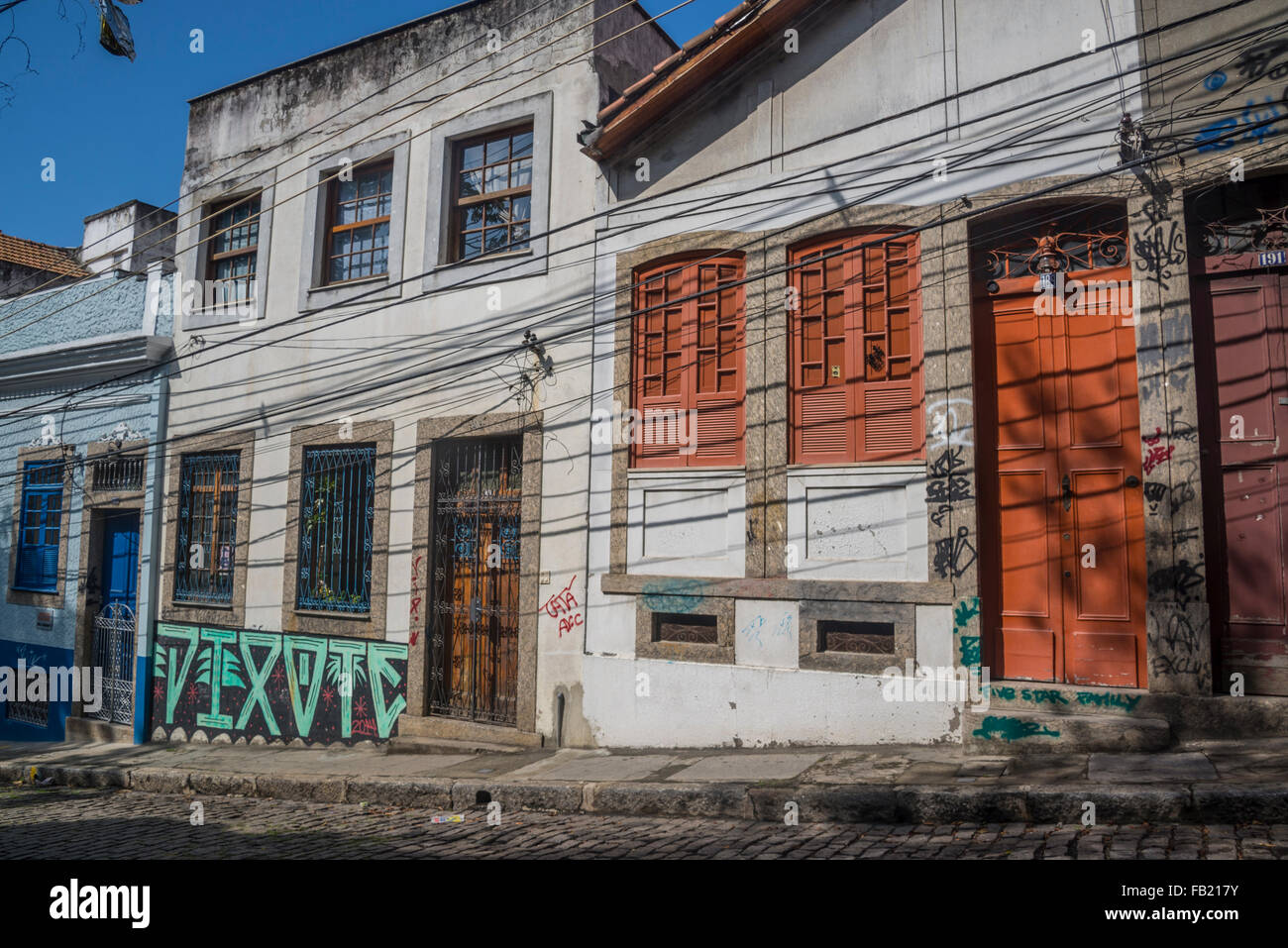 Santa Teresa neighbourhood, Rio de Janeiro, Brazil Stock Photo - Alamy