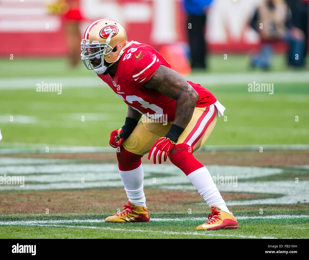 December 3, 2016: San Francisco 49ers inside linebacker NaVorro Stock ...