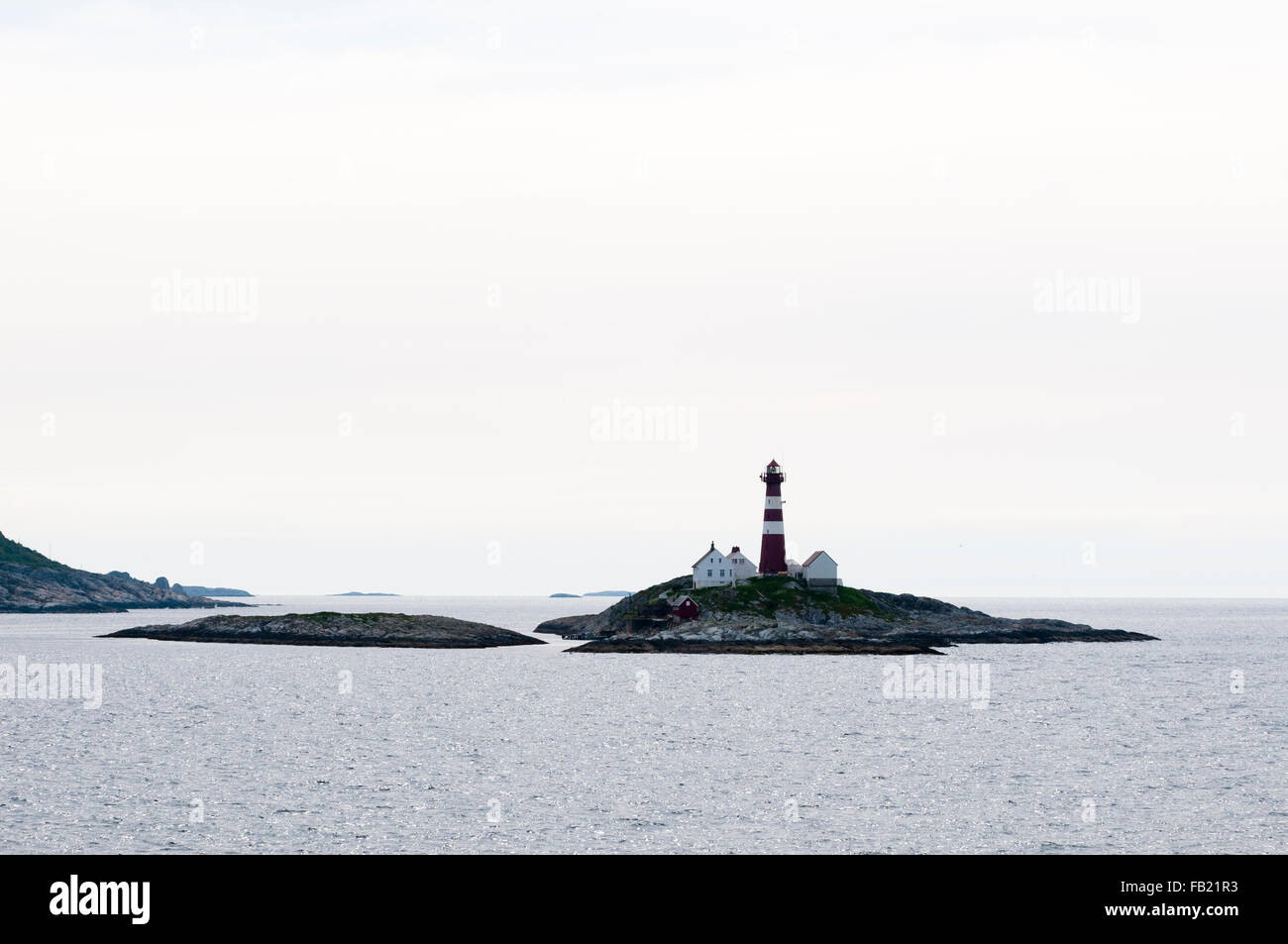 Landegode Lighthouse, Norway Stock Photo - Alamy