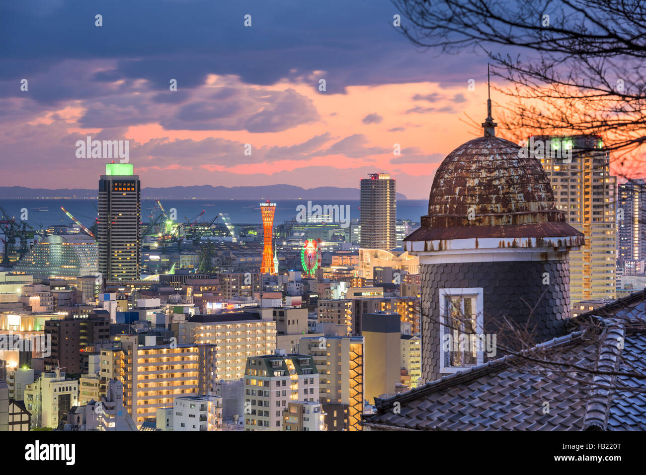 Historic kobe view hi-res stock photography and images - Alamy