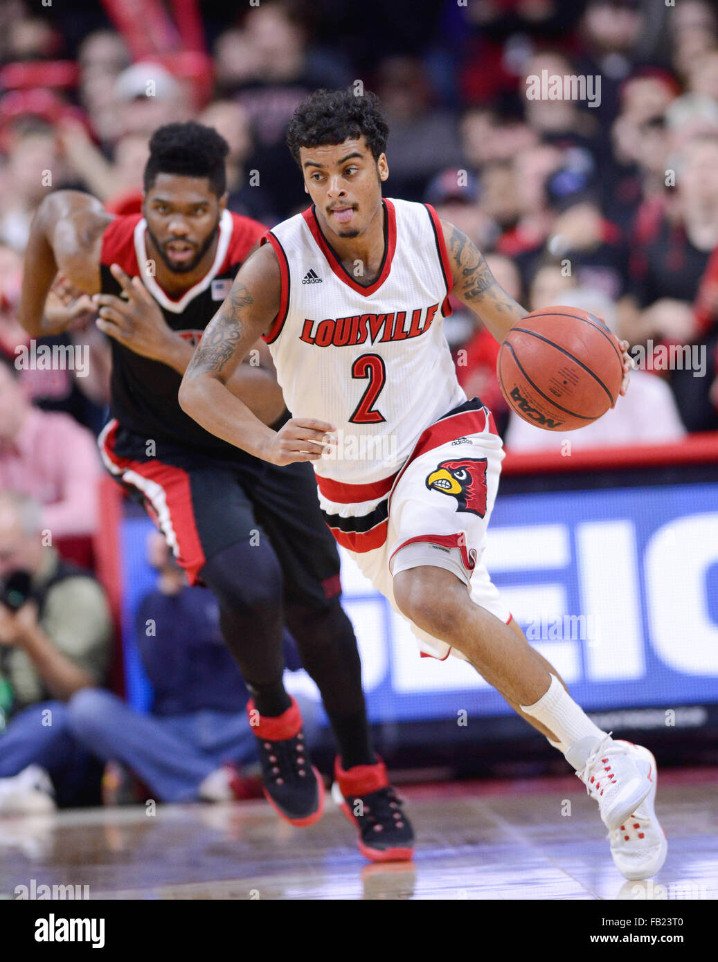 Raleigh, North Carolina, US. 7th Jan, 2016. QUENTIN SNIDER (2) of ...