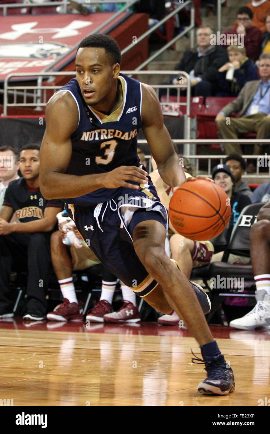 Notre dame fighting irish forward v j beachem 3 hi-res stock ...
