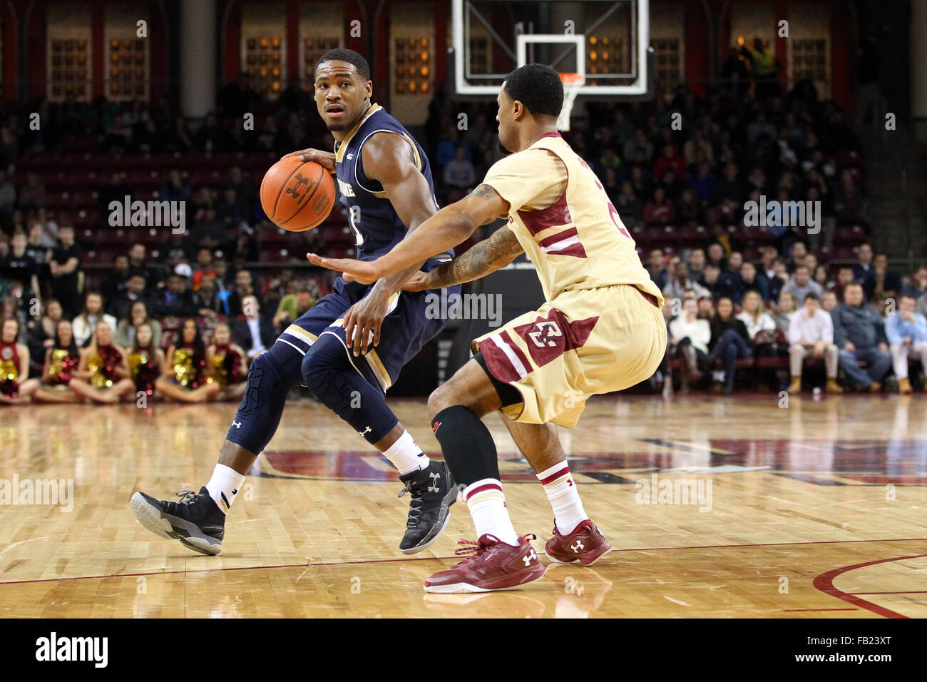 Conte Forum. 7th Jan, 2016. MA, USA; Boston College Eagles guard Darryl ...