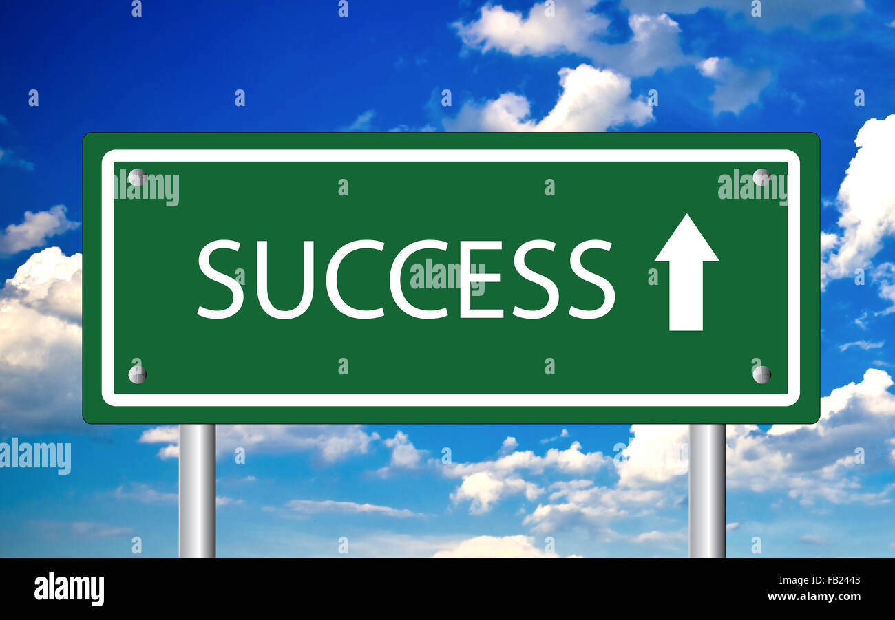 Creative sign with the text - Success Stock Photo - Alamy
