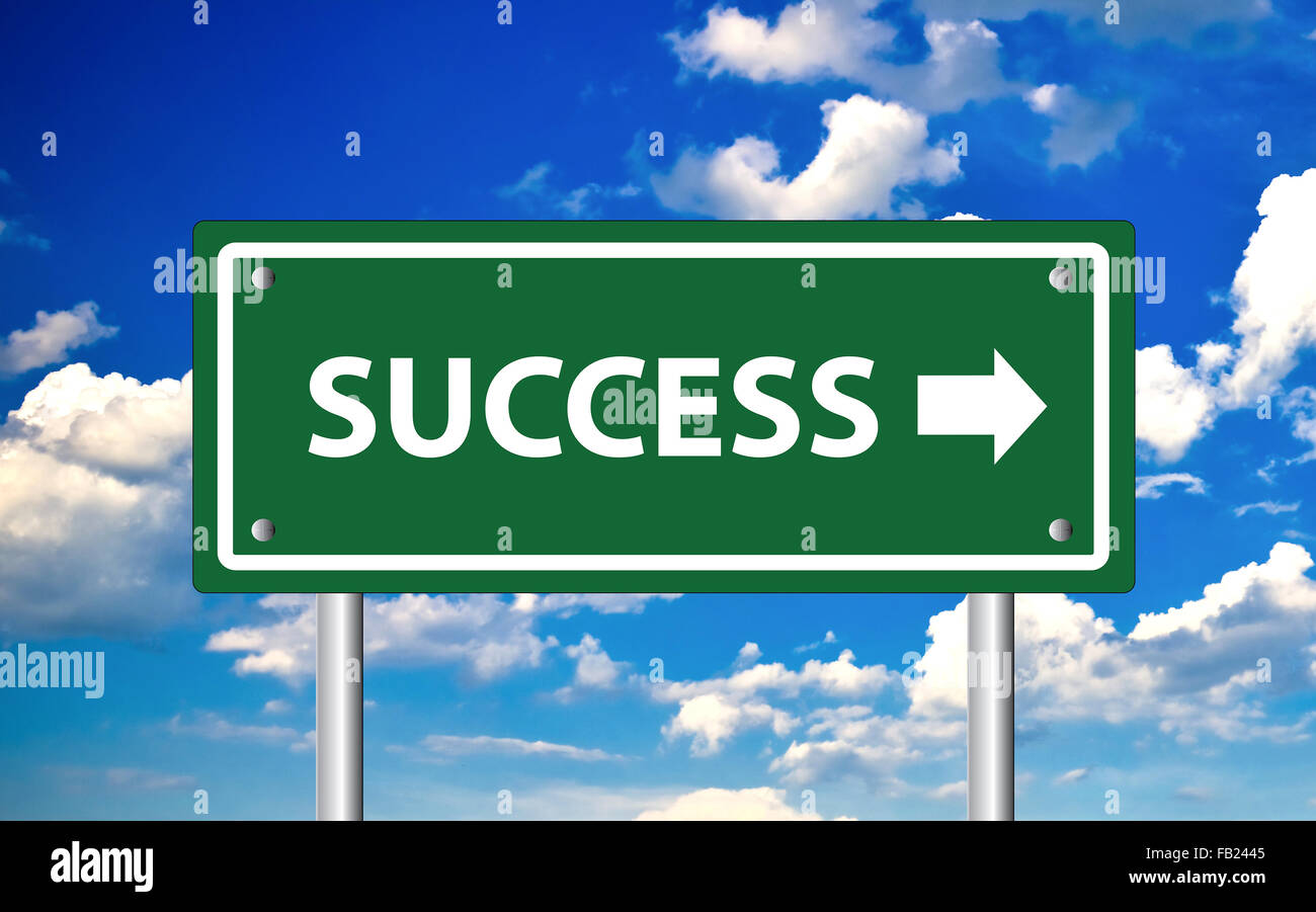 Creative sign with the text - Success Stock Photo - Alamy