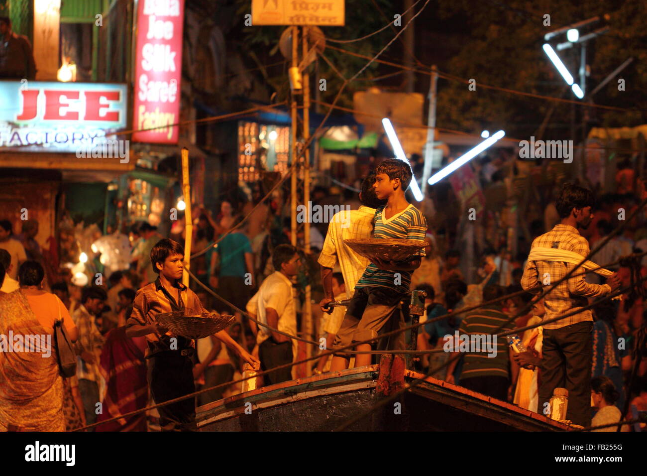 India street view Stock Photo - Alamy
