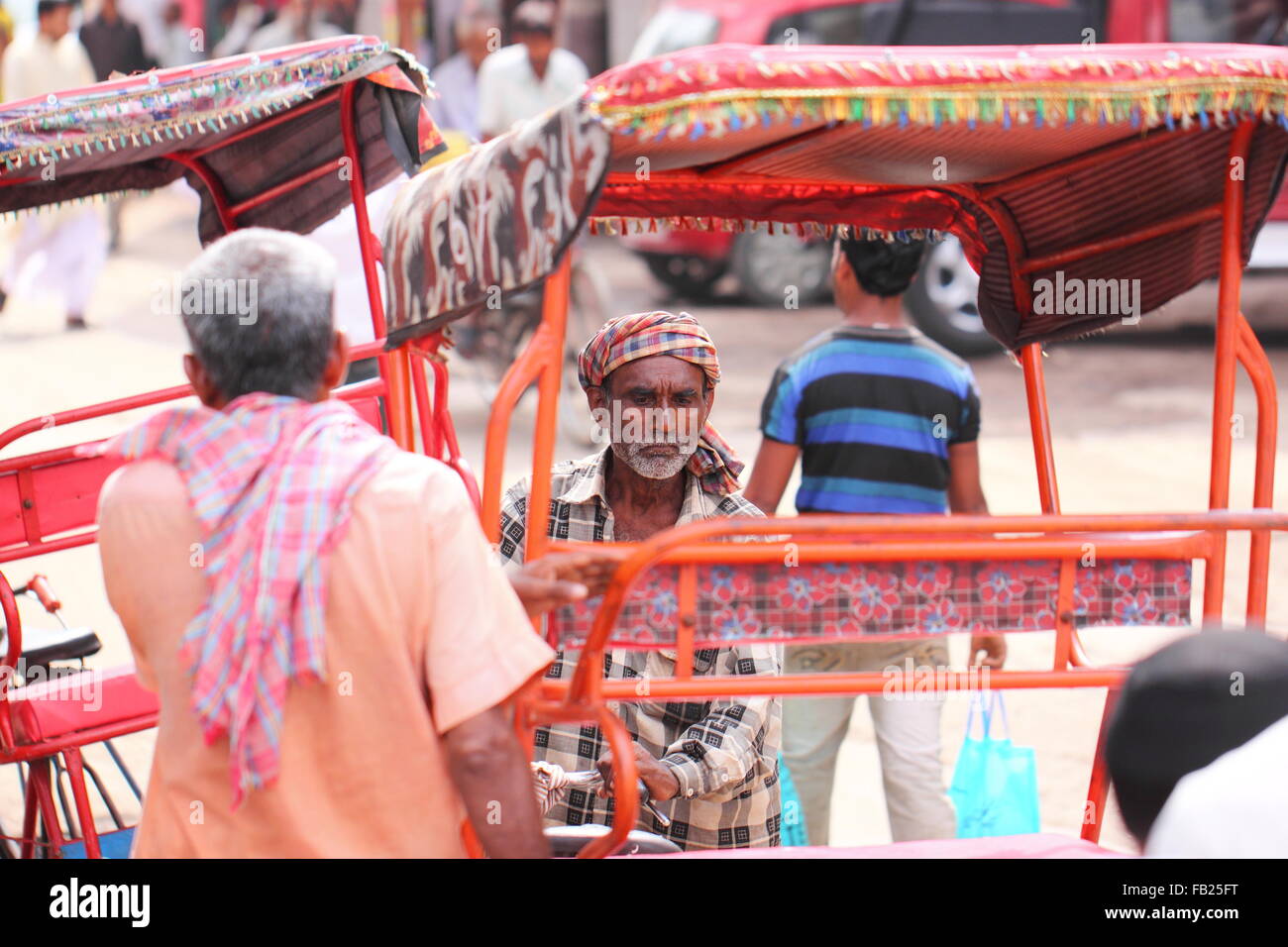 India street view Stock Photo - Alamy