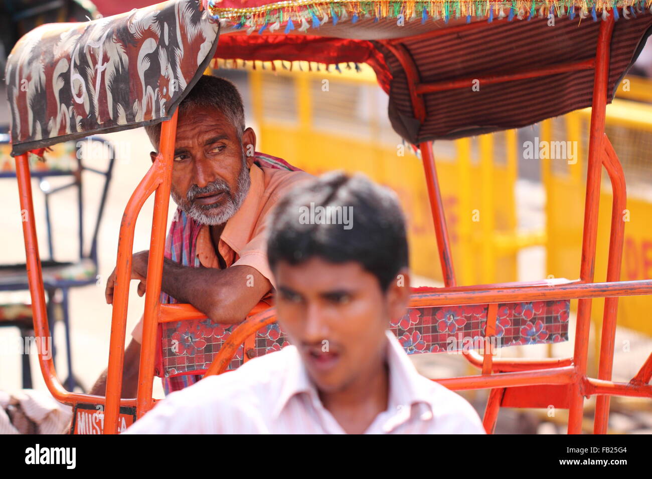 India street view Stock Photo - Alamy