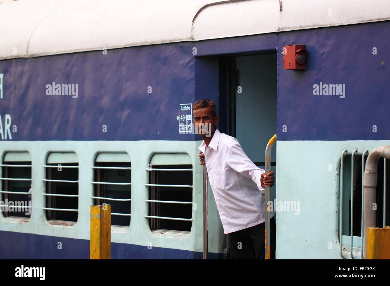 Indian Train Side View