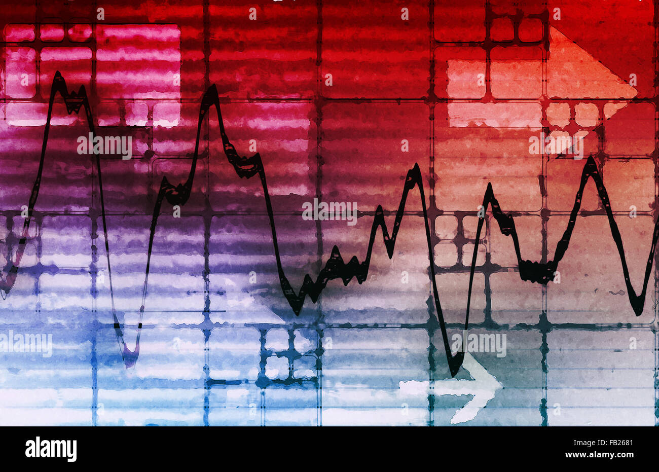 Economic Development and Analysis of Forecast Chart Stock Photo - Alamy