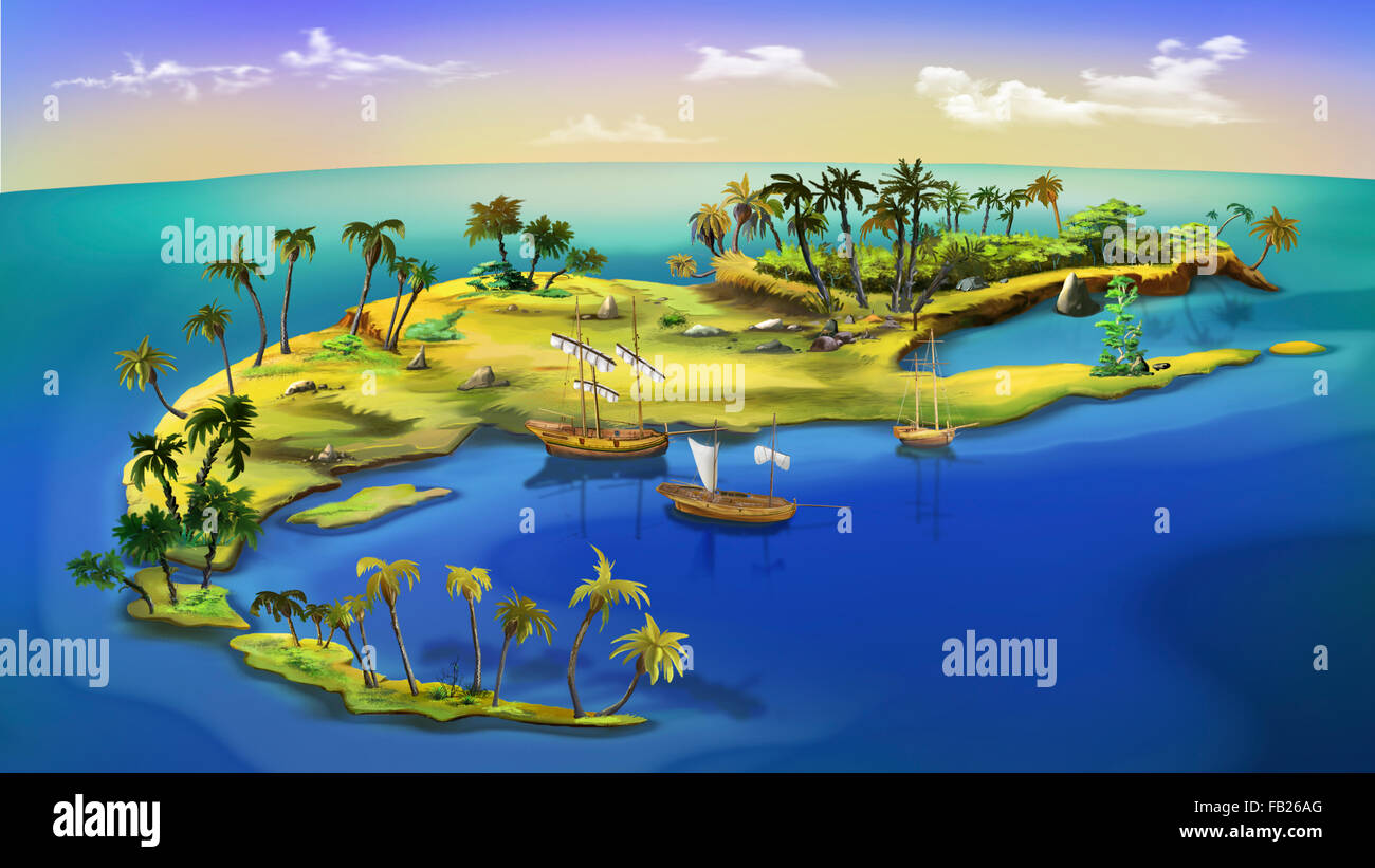 Pirate Island High Resolution Stock Photography and Images - Alamy