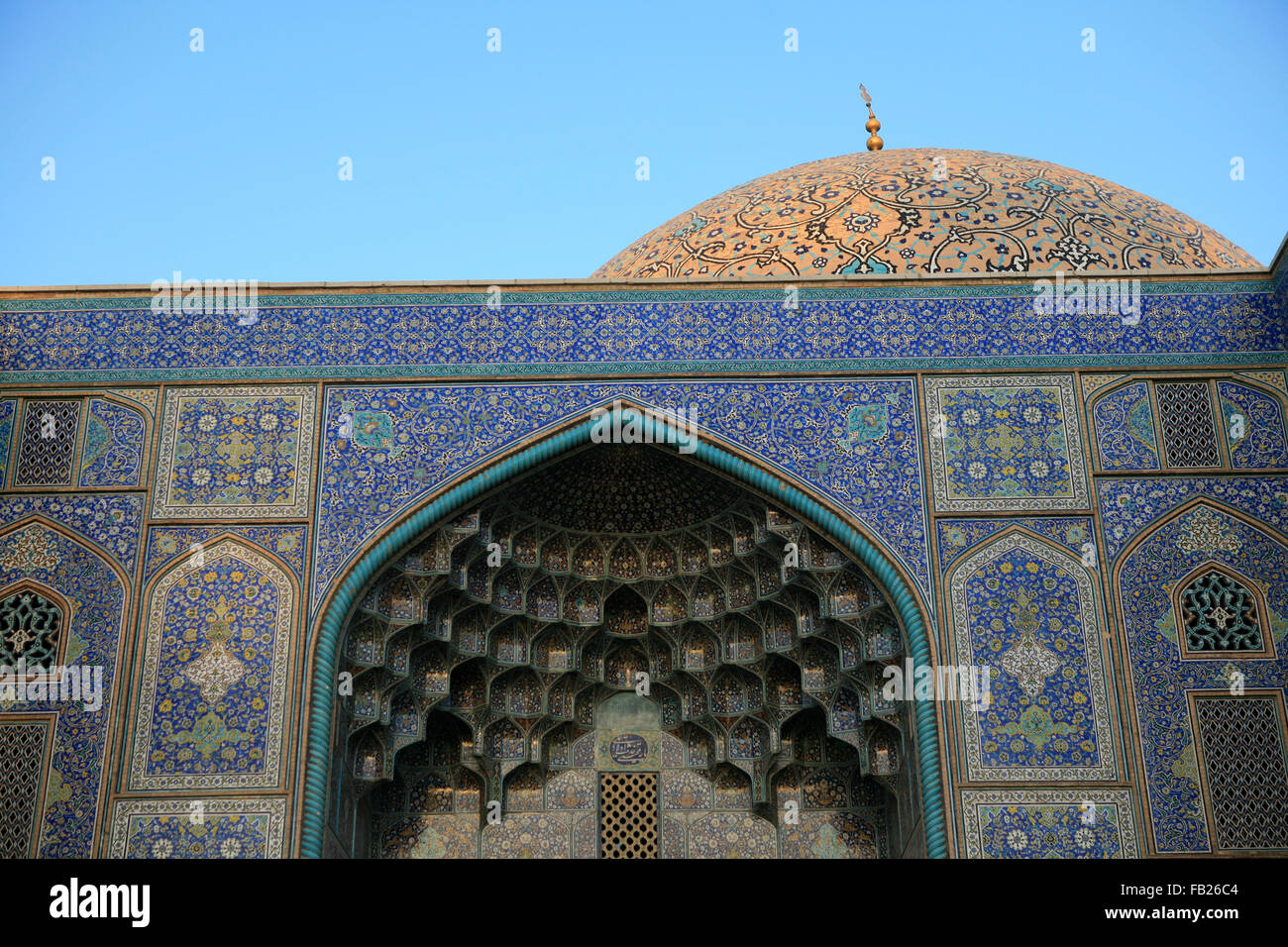 Iran Esfahan Royal Mosque Stock Photo - Alamy