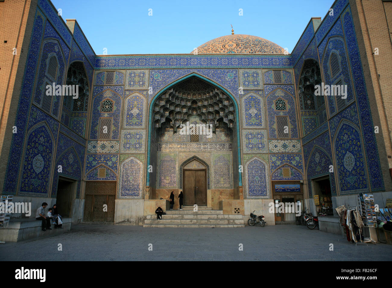 Iran Esfahan Royal Mosque Stock Photo - Alamy
