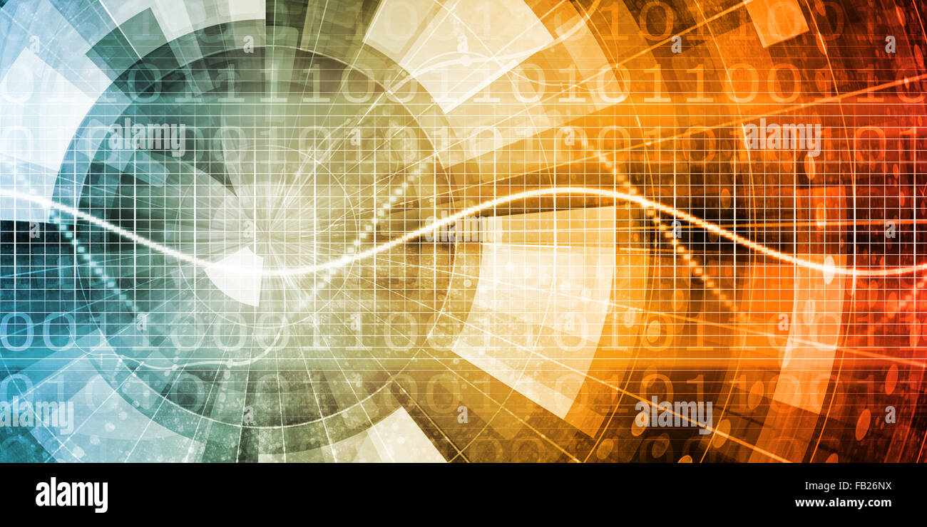 Science Abstract as a Concept Background Art Stock Photo - Alamy