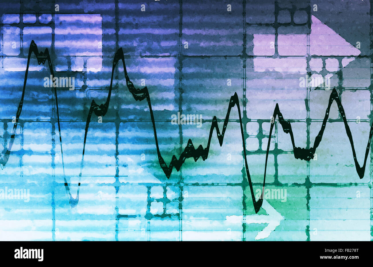 Technology Background with Geometric Shapes Moving Art Stock Photo - Alamy