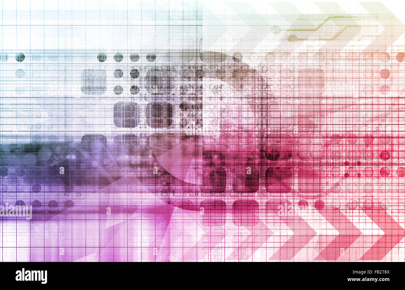 Pharmaceutical Industry with Science Research as Art Stock Photo - Alamy