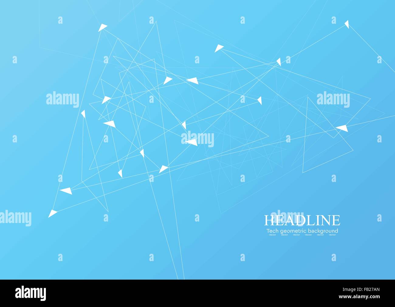 Hi-tech abstract low poly background. Vector design Stock Vector Image ...