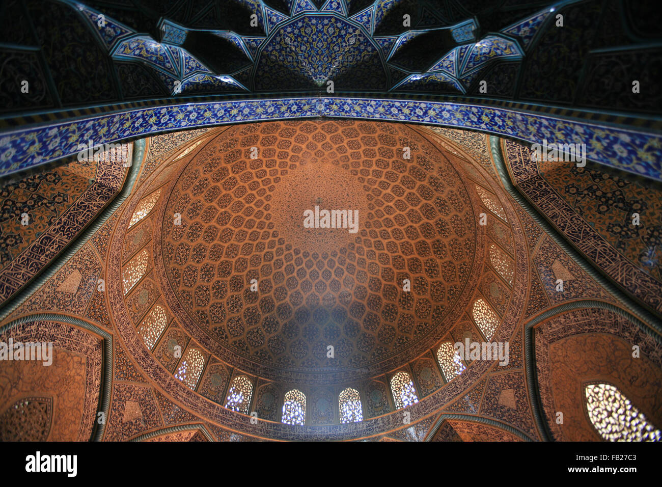 Iran Esfahan Royal Mosque Stock Photo - Alamy