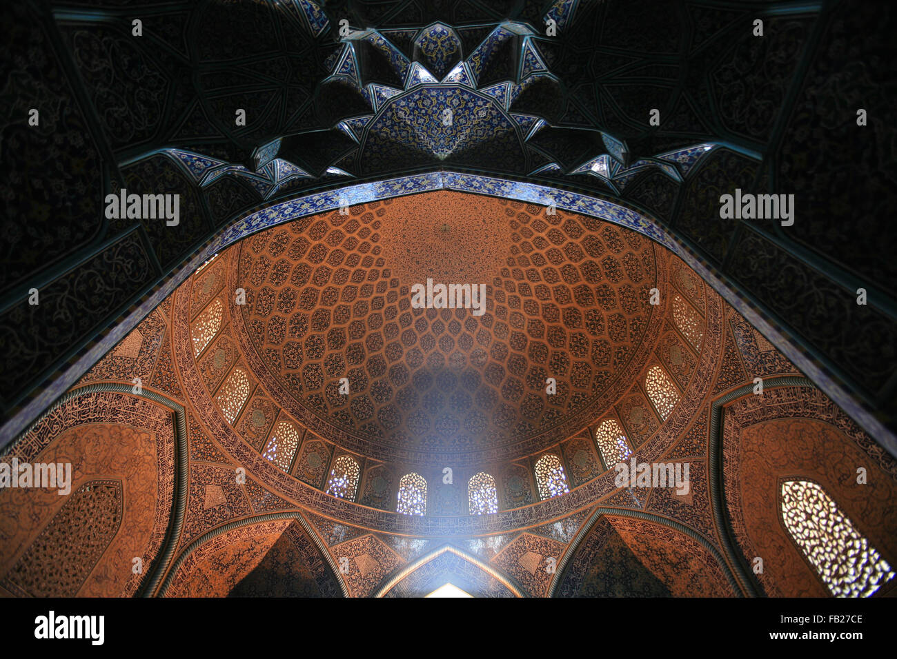 Iran Esfahan Royal Mosque Stock Photo - Alamy