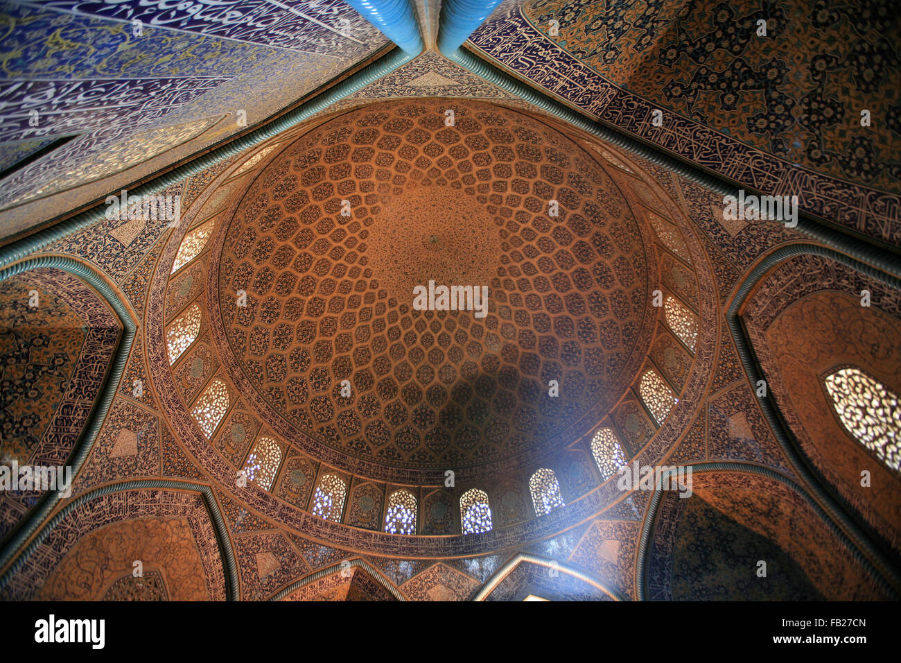 Iran Esfahan Royal Mosque Stock Photo - Alamy