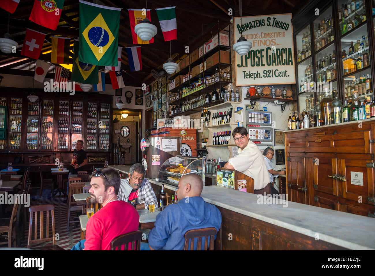 Armazém São Thiago or Bar do Gomez, Santa Teresa neighbourhood, Rio de ...