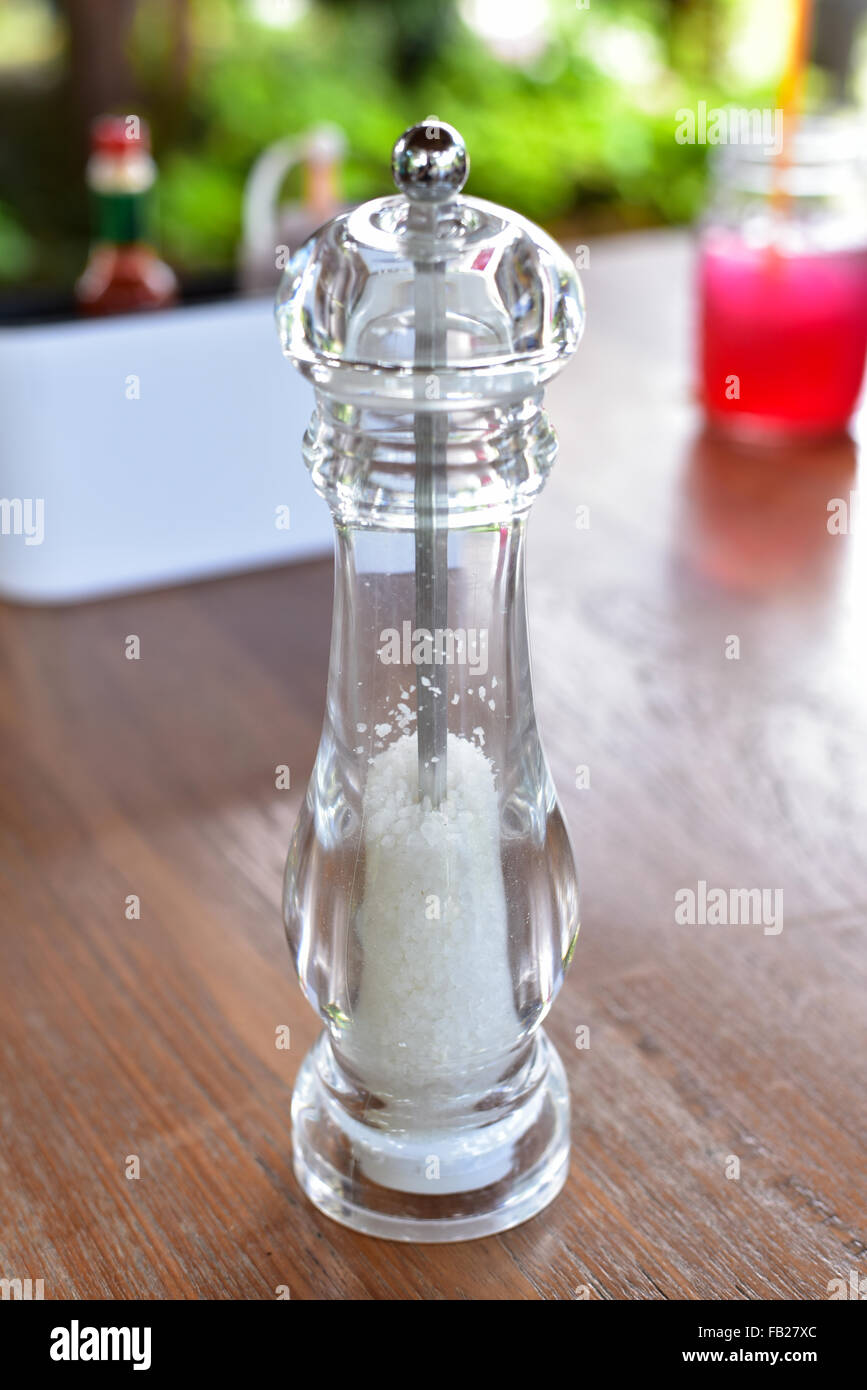 Salt spill on kitchen hi-res stock photography and images - Alamy