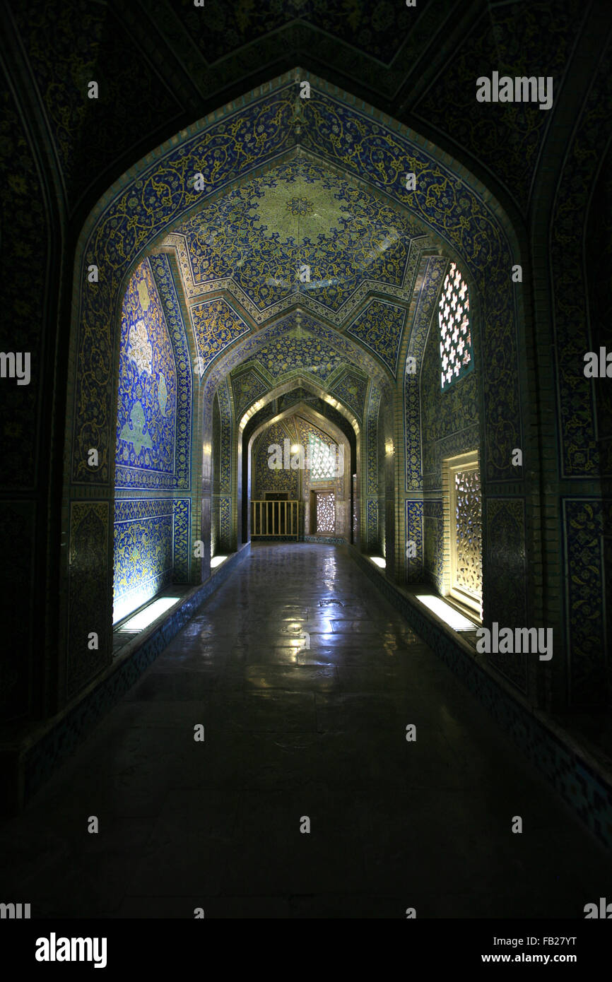 Iran Esfahan Royal Mosque Stock Photo - Alamy