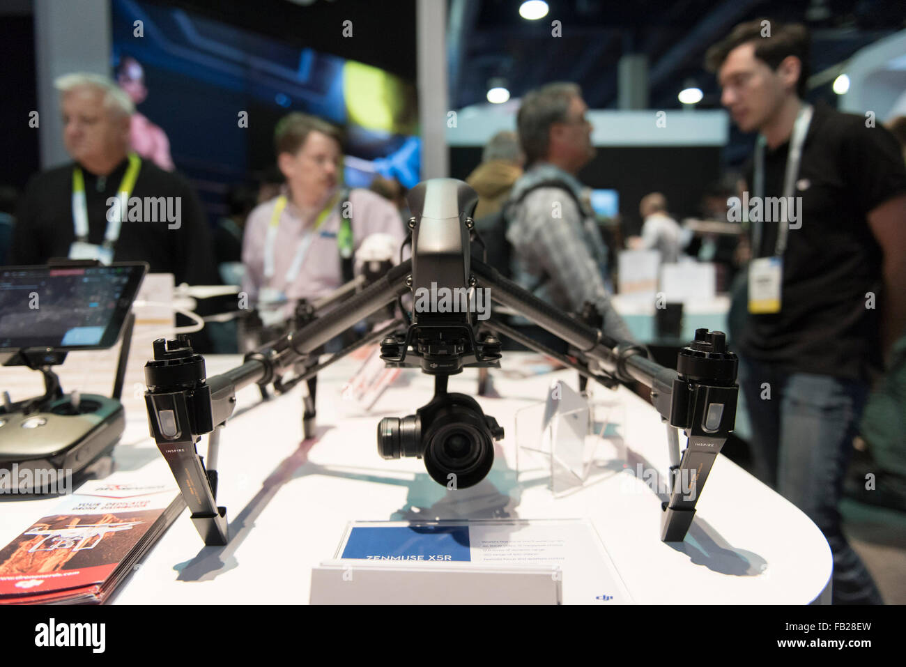 Las Vegas, Nevada, USA. 06th Jan, 2016. A DJI Inspire 1 Professional ...