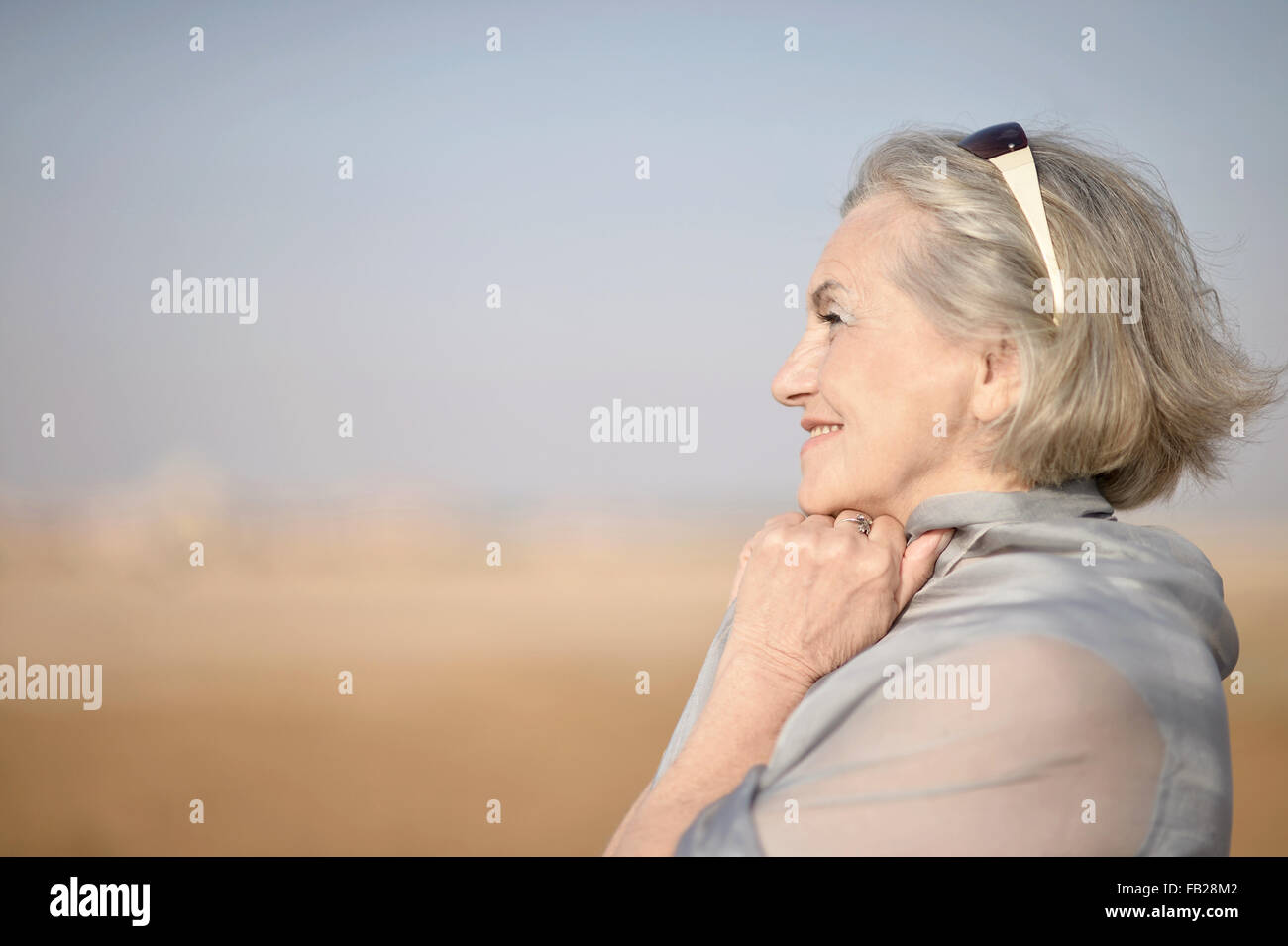 Nice senior woman Stock Photo - Alamy