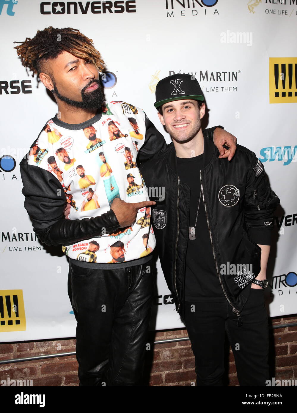 Intro Media, Remy Martin and Ty Hunter celebrate the launch of Ty ...