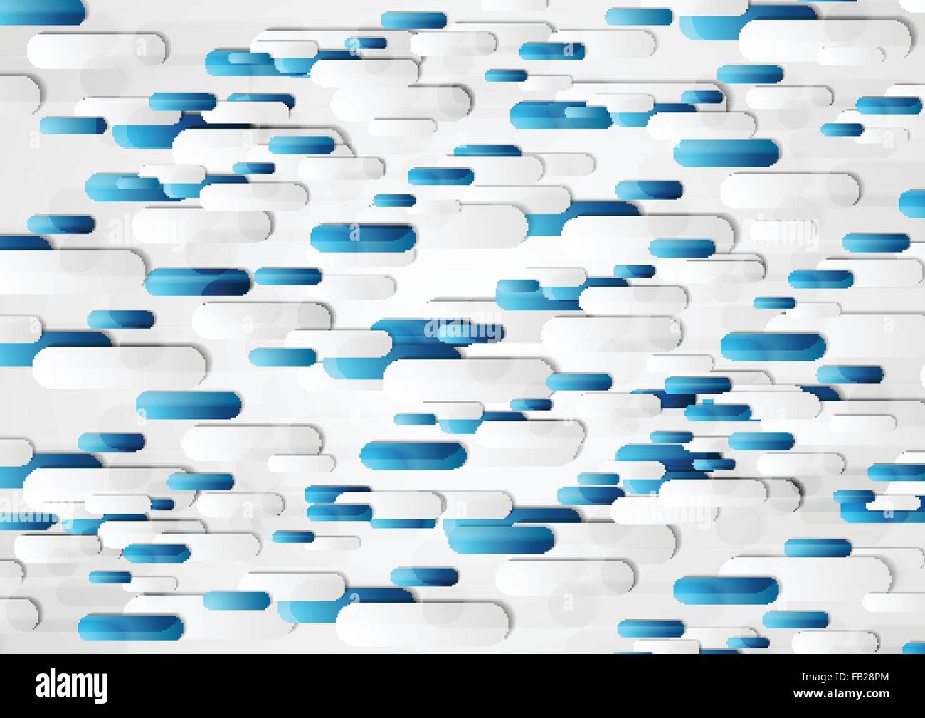 Geometric abstract blue grey tech background. Vector design Stock ...