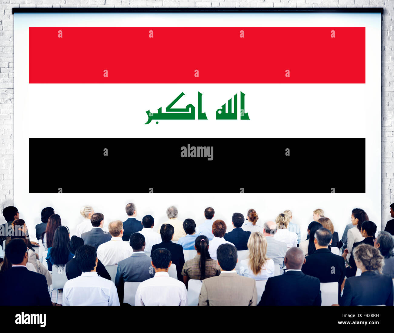 Iraq National Flag Government Freedom LIberty Concept Stock Photo - Alamy