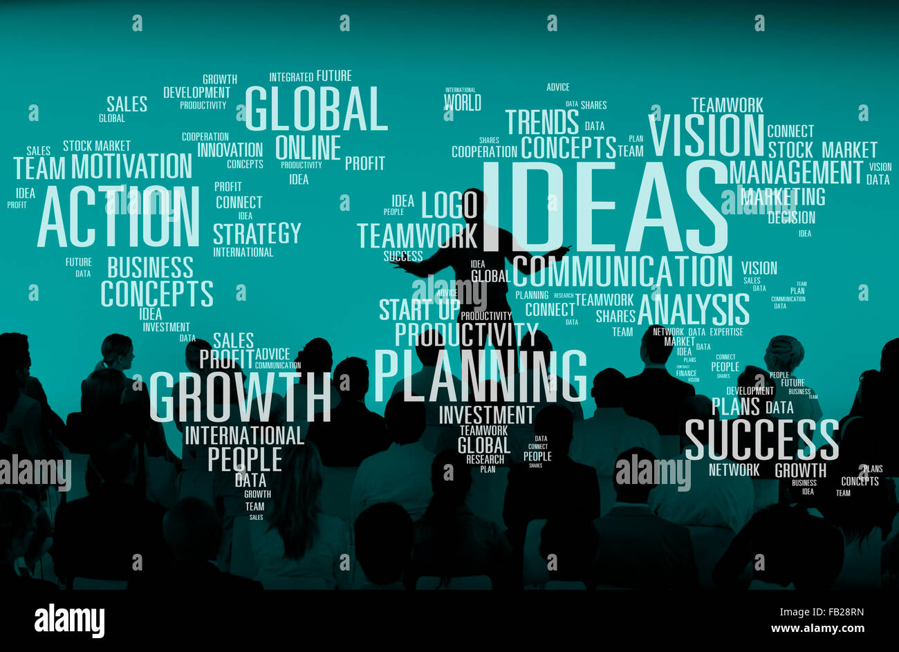 Ideas Thinking Strategy Creativity Planning Inspiratin Concept Stock ...