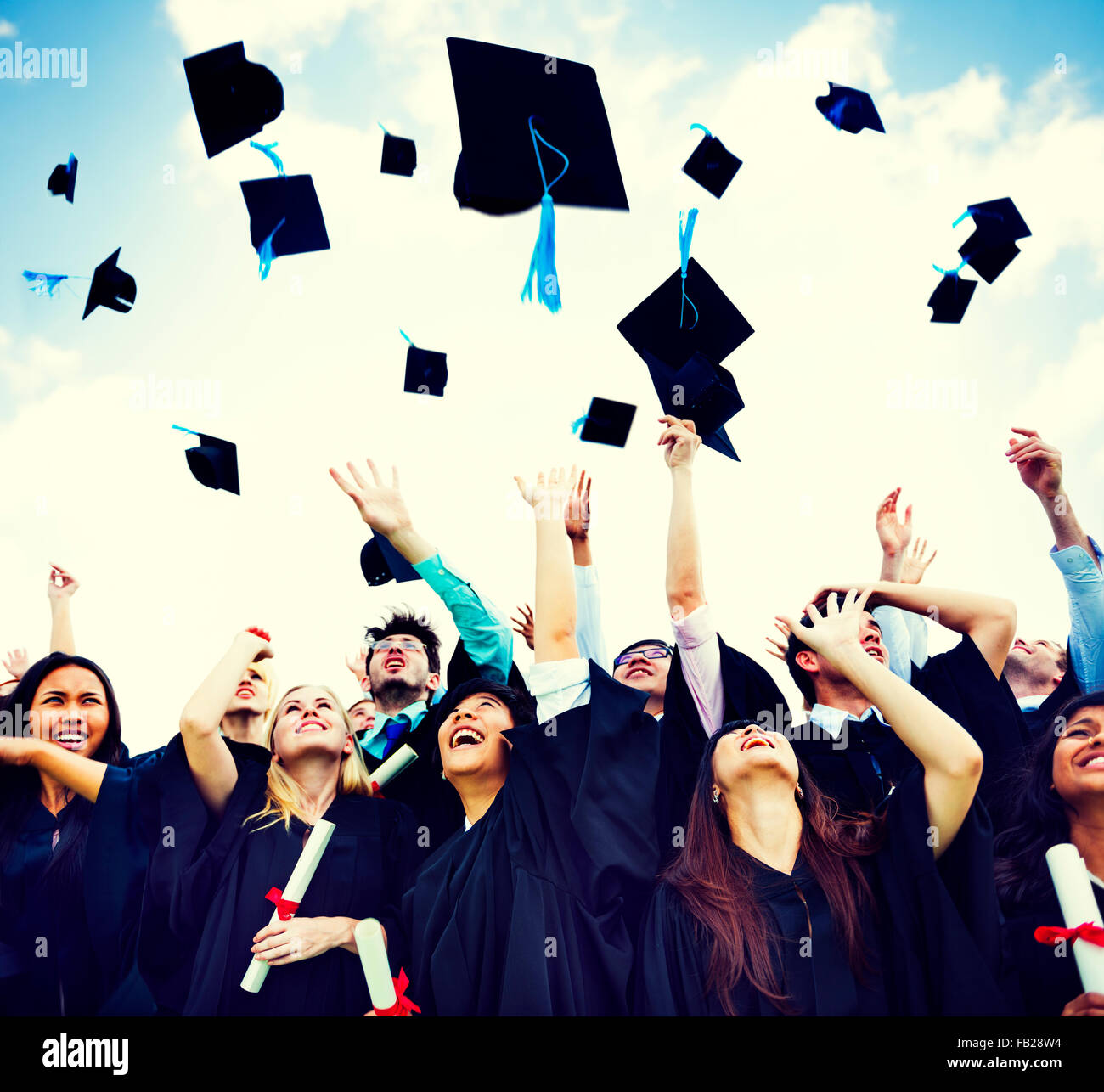 Student Celebration Education Graduation Happiness Concept Stock Photo ...
