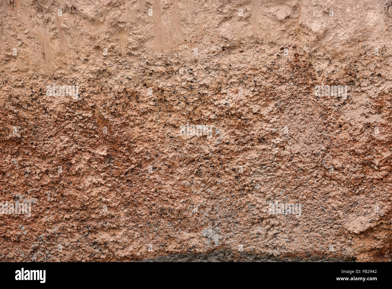 Cut of soil with different layers Stock Photo - Alamy