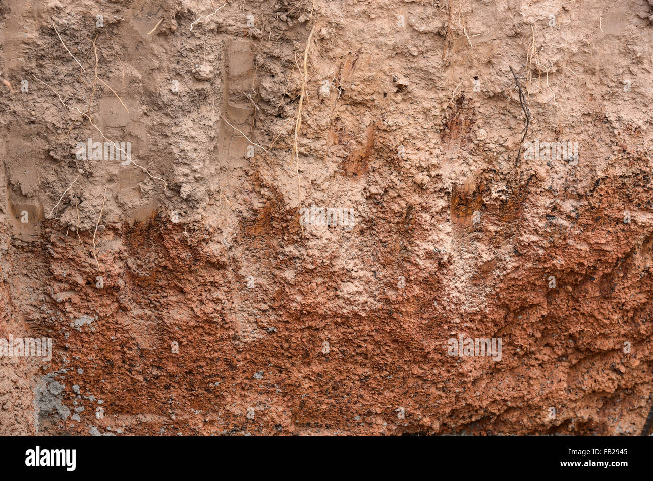 Soil layers earth cross section sand hi-res stock photography and ...