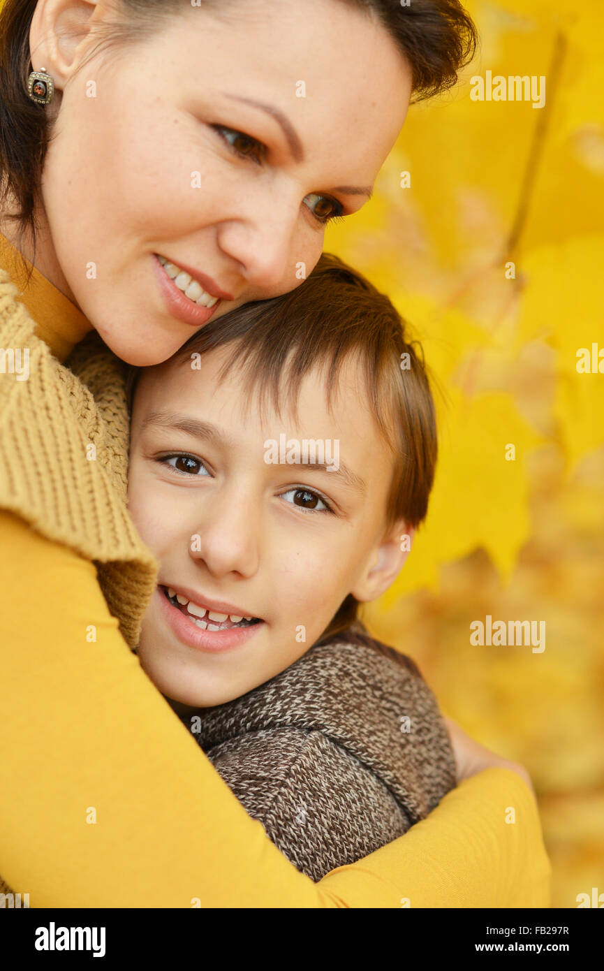 mother and son Stock Photo - Alamy